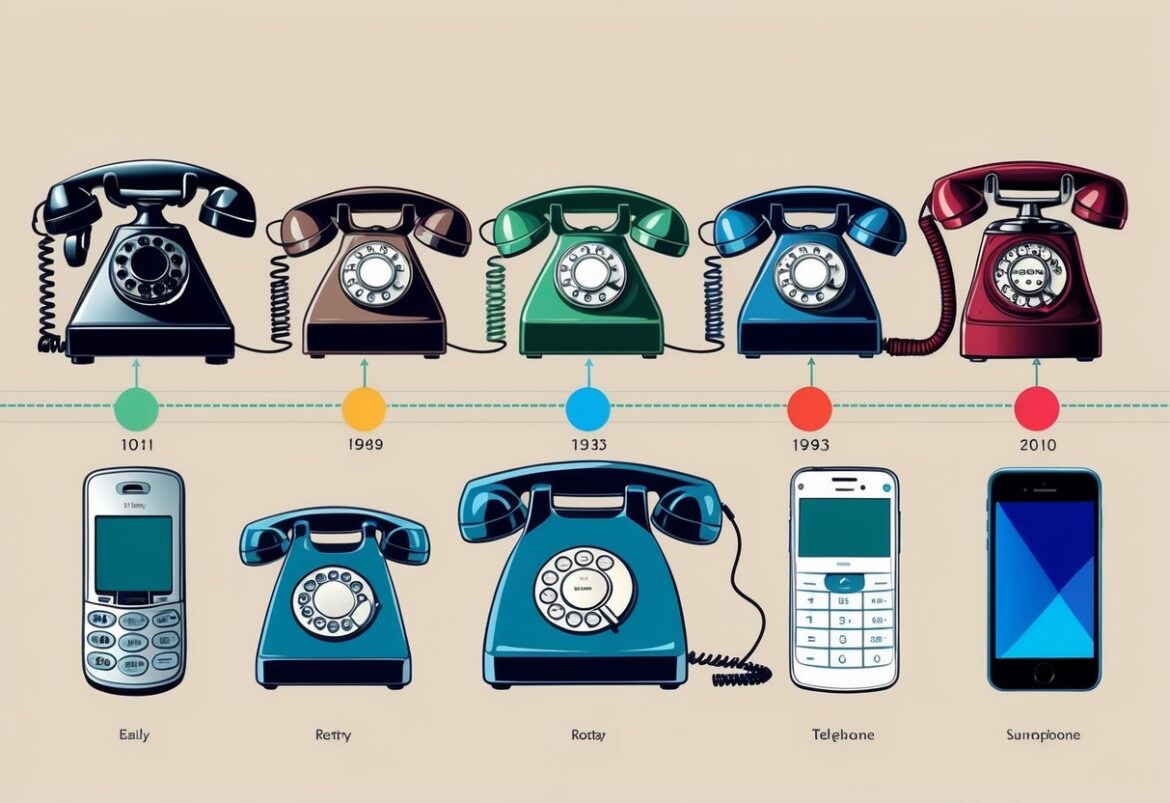 The Fascinating History & Evolution of Telephone Over Time - Evolution ...